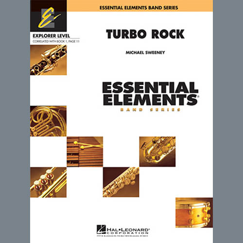 Turbo Rock - Eb Alto Saxophone Sheet Music | Michael Sweeney | Concert Band
