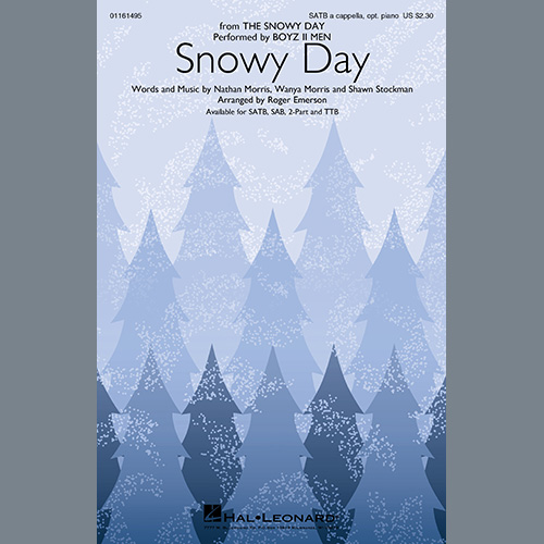 Snowy Day (Download) » Sheet Music for Mixed Choir