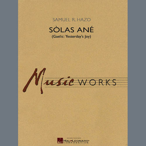 Sòlas Ané (Yesterday's Joy) - Flute 1 Noten | Samuel R. Hazo ...