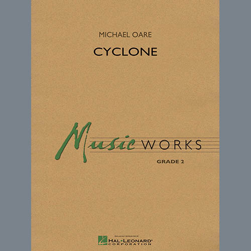 Cyclone - Eb Alto Saxophone 2 Sheet Music | Michael Oare | Concert Band