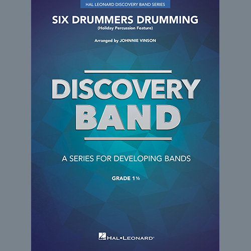 Six Drummers Drumming (Holiday Percussion Feature) - Percussion 1 Sheet ...