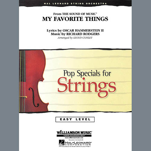 My Favorite Things Violin 2 Sheet Music Lloyd Conley Orchestra