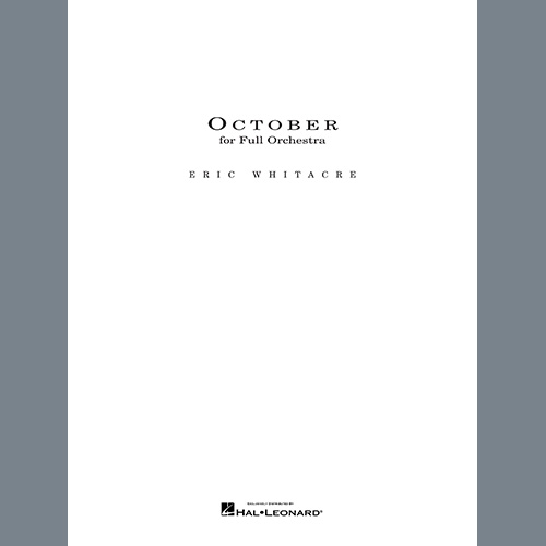 October - C Trumpet 2 Sheet Music | Eric Whitacre | Orchestra