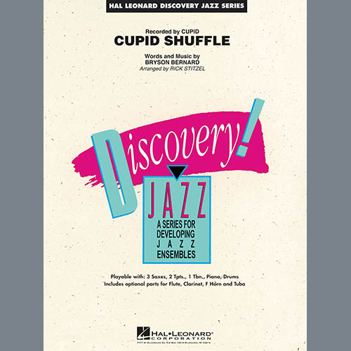 Cupid Shuffle - Alto Sax 1 Sheet Music | Rick Stitzel | Jazz Ensemble