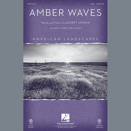 Amber Waves by Audrey Snyder » Mixed Choir Sheet Music