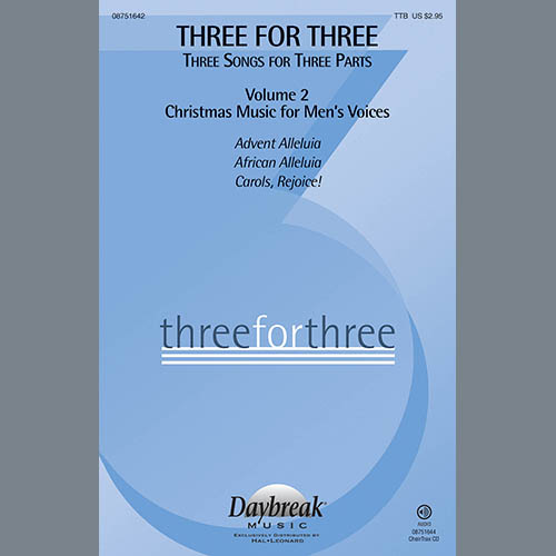 Three For Three - Three Songs For Three Parts - Volume 2 von Keith ...