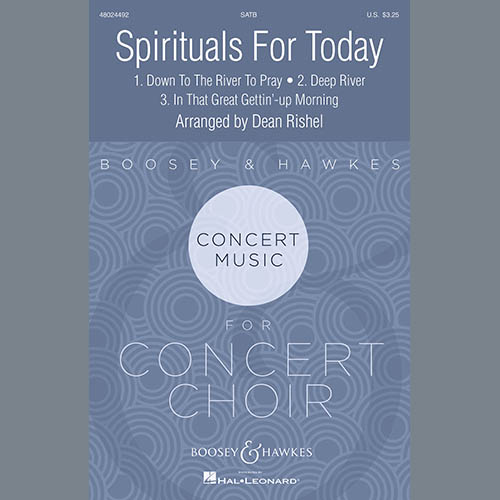 Spirituals For Today Sheet Music | Dean Rishel | SATB Choir
