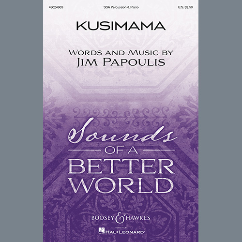 Kusimama (Stand Tall) Sheet Music | Jim Papoulis | SSA Choir