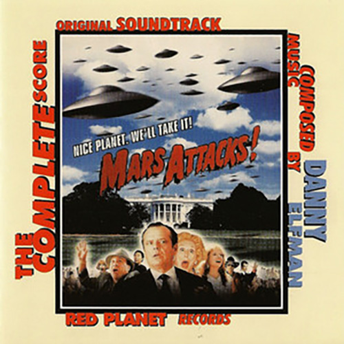 Mars Attacks! (Main Title) Sheet Music | Danny Elfman | Piano Solo