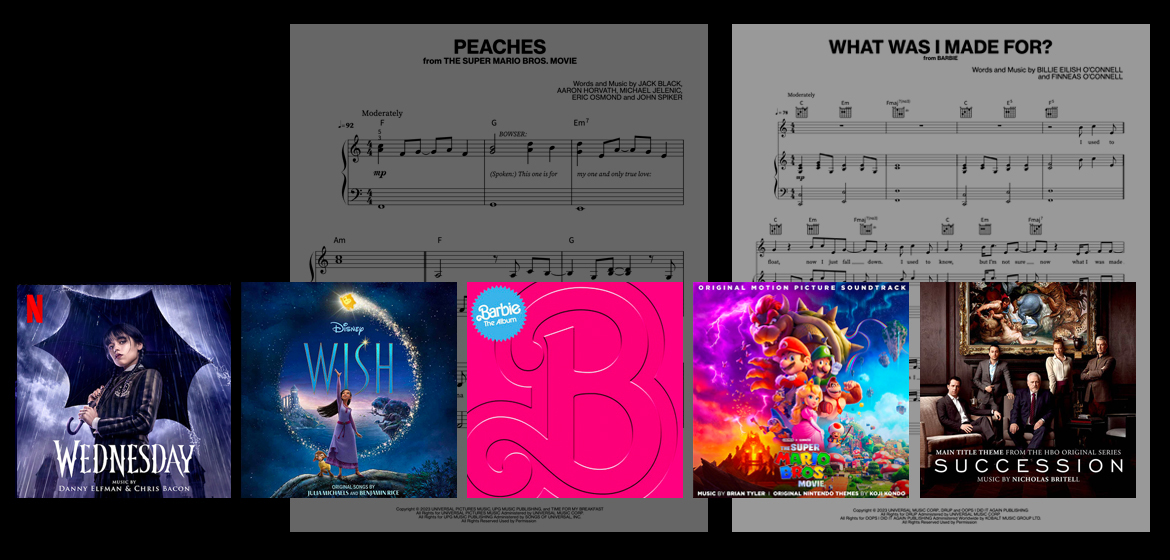 Movies & TV Sheet Music Downloads | Piano, Guitar, Choir, and more ...