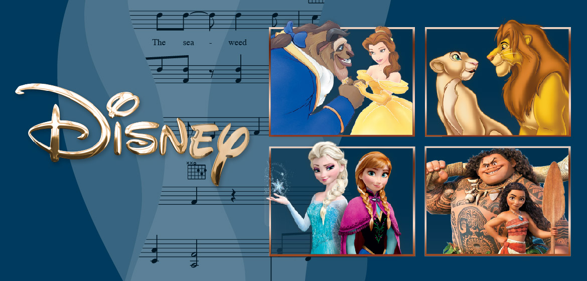 Disney Sheet Music Downloads | Piano, Guitar, Choir, and more | Sheet ...