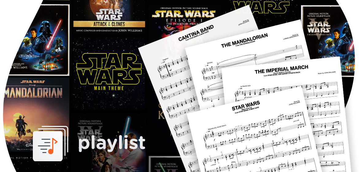 Star Wars Favourites Playlist | Sheet Music Direct